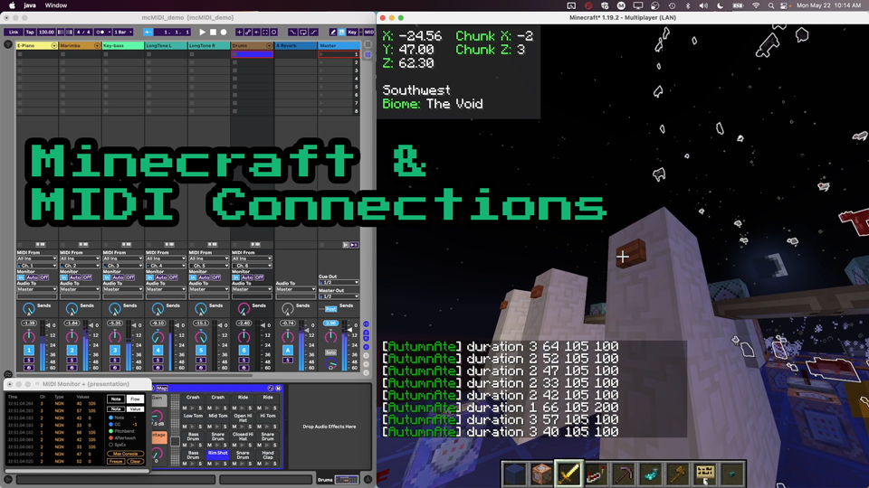 Minecraft & MIDI Connections – MIDI.org