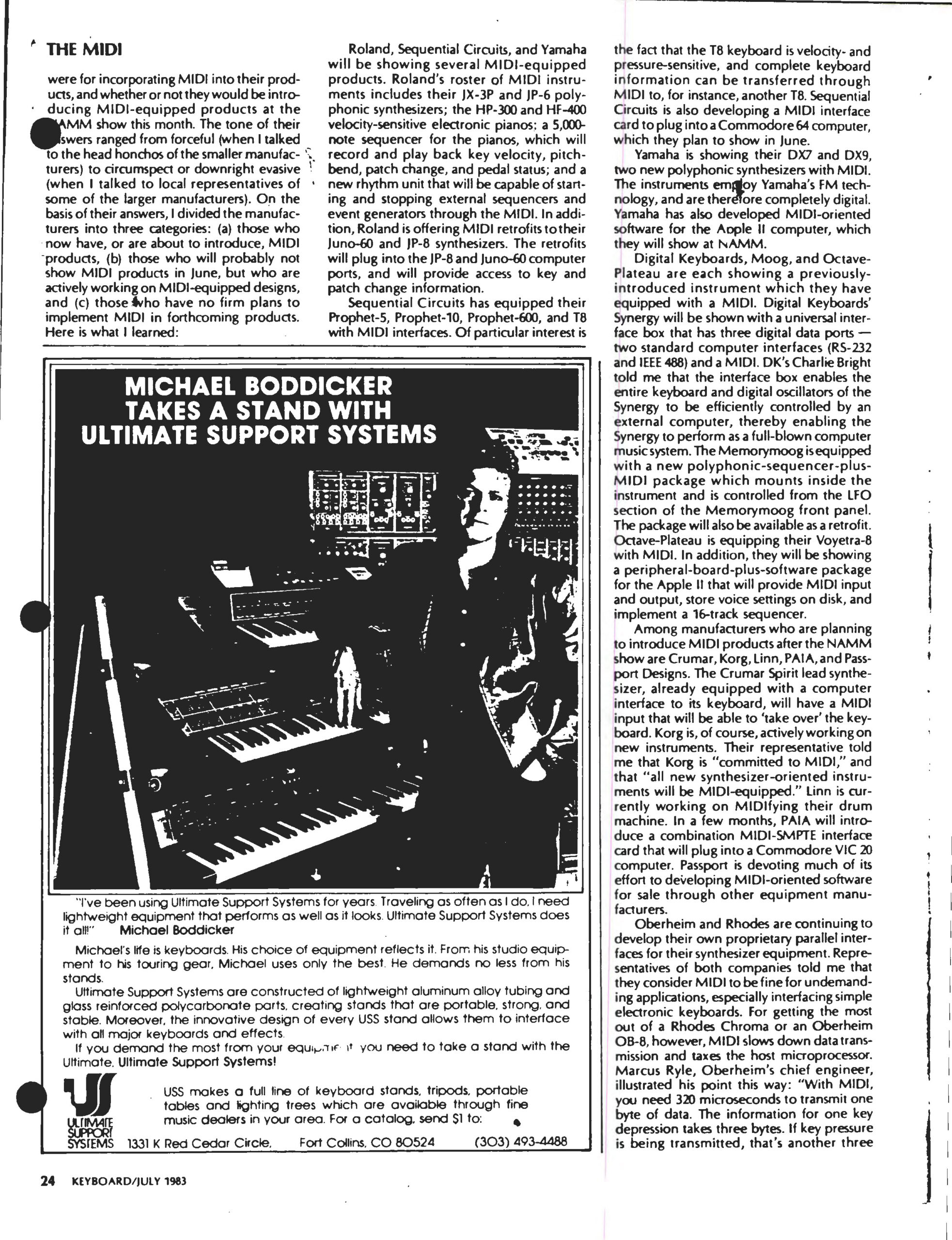 MIDI History Chapter 7- MIDI Associations (1983-1985) – MIDI.org