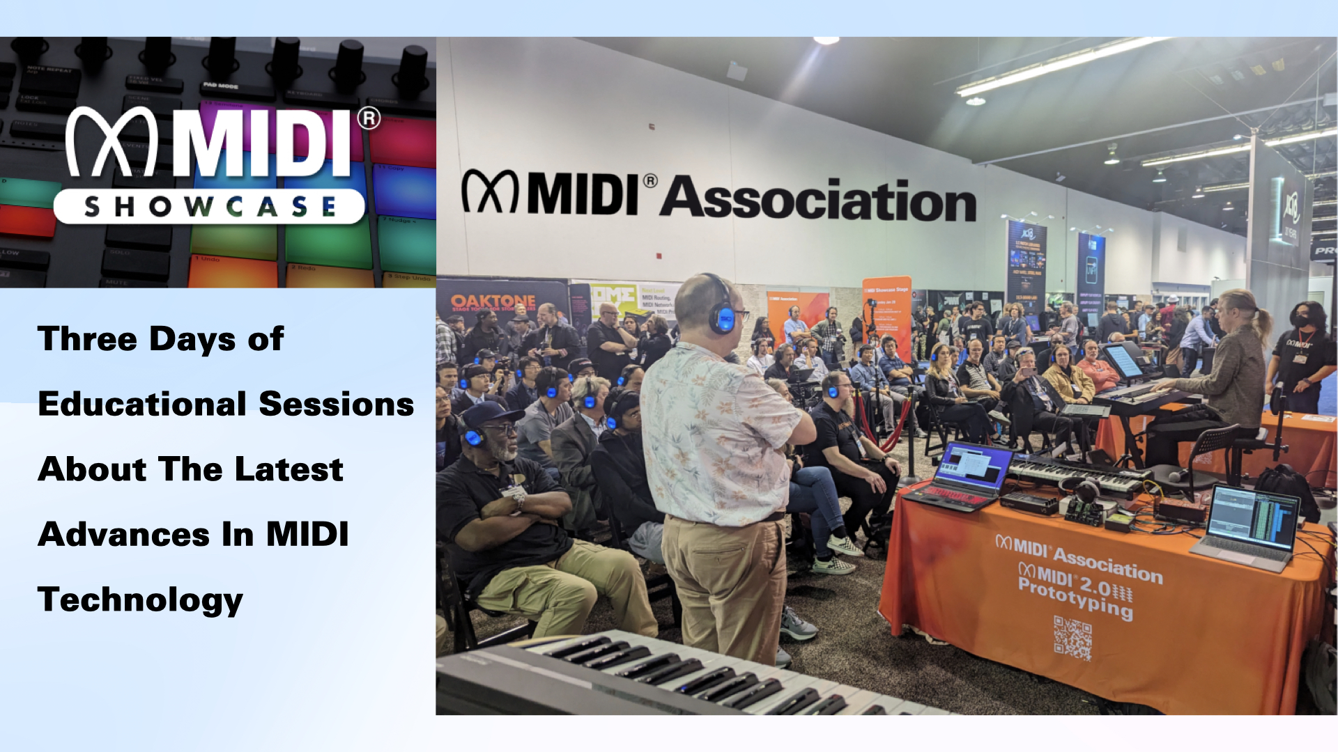 The MIDI Association At NAMM 2025 – MIDI.org