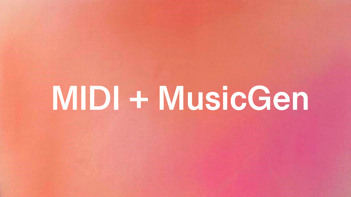 Turning MIDI Melodies Into Full Songs with Meta’s MusicGen – MIDI.org